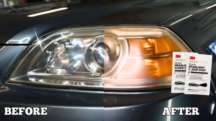 3M Quick Headlight Clear Coat – UV Protection & Long-Lasting Clarity ...